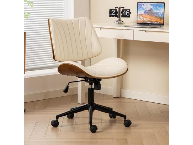 Click here for EROMMY Armless Office Desk Chair Wooden Back Small... prices