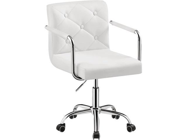 Click here for VECELO White Rolling Work Chair for Home Office De... prices