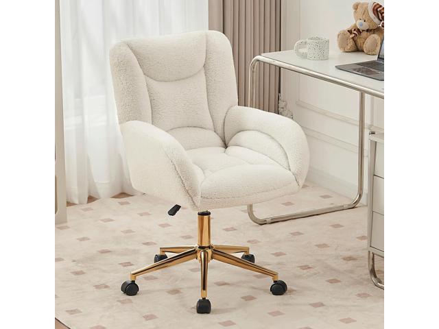 Click here for FOXHUNTER Vanity Chair with Ergonomic Back & Wheel... prices