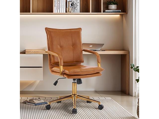 Click here for MOJAY Mid-Back Ergonomic Leather Office Chair  Mod... prices