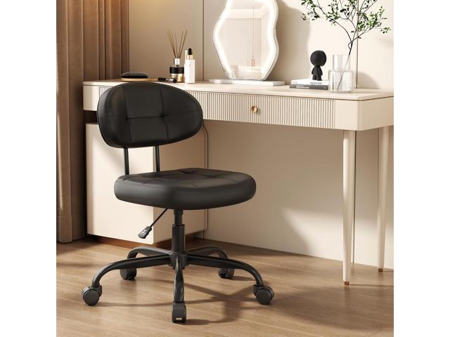 Click here for Misolant Vanity Chair with back  Small Armless Cut... prices