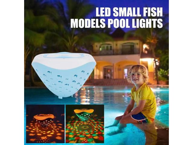 Click here for Colorful Underwater Lights Fish Pattern Floating P... prices