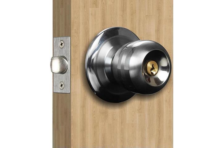 Click here for Keyed Entry Door Knob with Lock Round Door Knobs S... prices