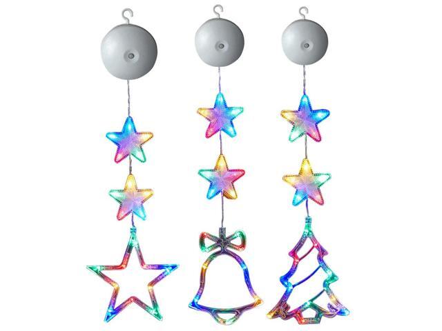 Click here for 3 Pack Christmas Indoor Star Window Light with Suc... prices