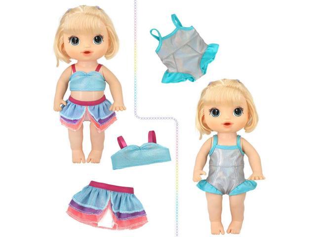 Click here for 12Pcs Baby Doll Clothes Doll Dresses Jumpsuit Swim... prices