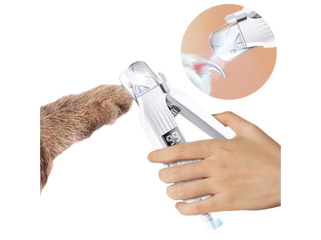 Click here for 2 in 1 Electric Pet Nail Trimmer with LED Lights P... prices