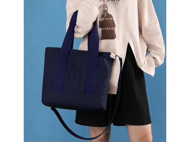 Click here for Women Handbag Large Capacity Canvas Underarm Bag S... prices