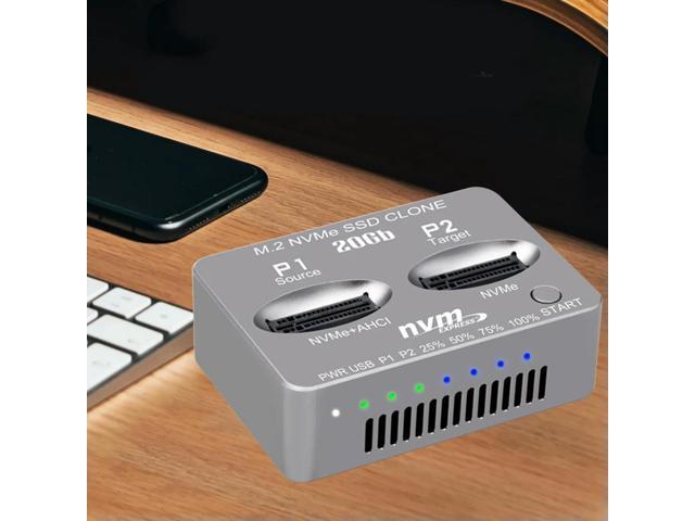 Click here for Dual-Bay External Hard Disk Box Gen2X 20Gbps M.2 S... prices