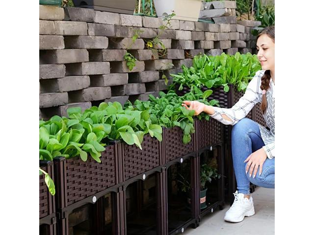 Click here for Plastic Planting Container with Drainage Holes Rai... prices