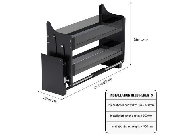 Click here for Double Layer Pull Down Shelf Pull Down Cabinet Org... prices