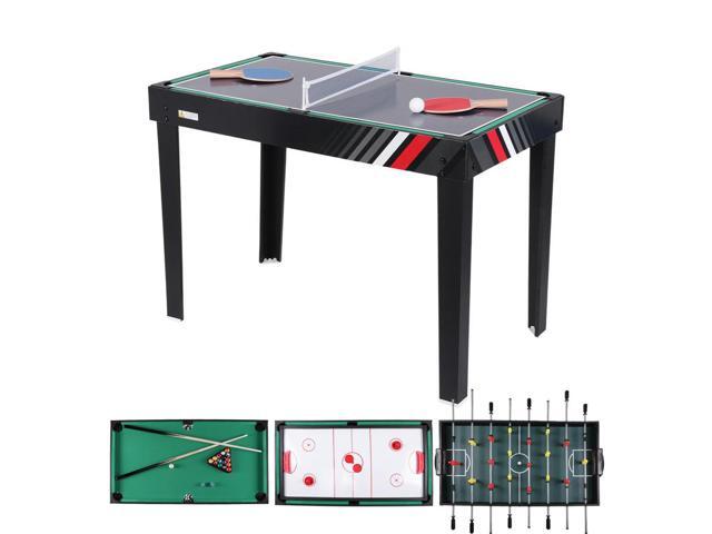 Click here for 4-In-1 Multi Game Table with Football Billiards Ic... prices