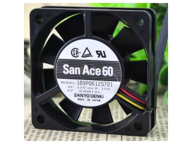 Click here for Cooler Fan for Sanyo 109p0612S701 12V 0.15A 6015 6... prices