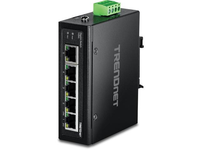 Click here for TRENDnet 5-Port Industrial Gigabit Ethernet DIN-Ra... prices