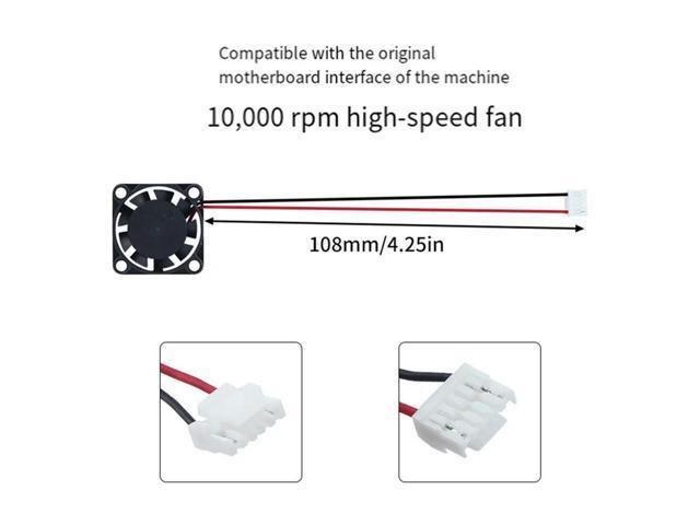 Click here for Hydraulic Cooling Fan 10000 Rpm High Speed 3D Prin... prices