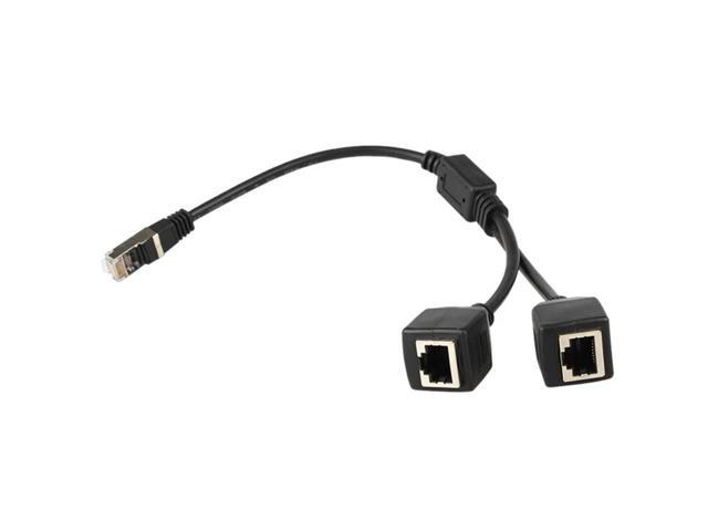 Click here for RJ45 Ethernet Splitter Cable 1 Male To 2 Female Et... prices