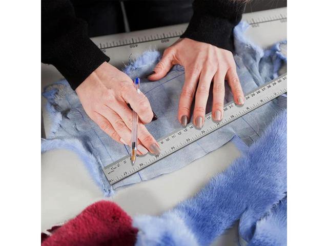 Click here for 3 PCS l Ruler With Cork Backing  As Shown 6+12+18... prices