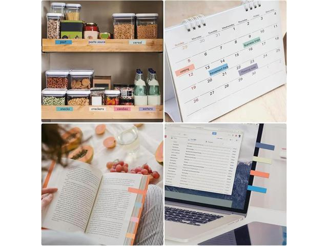 Click here for 2400 PCS Sticky Tabs 120 Colors Writable Sticky No... prices