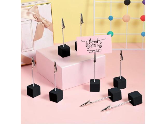 Click here for 20 Pieces Cube Base Memo Clip Holder With Alligato... prices