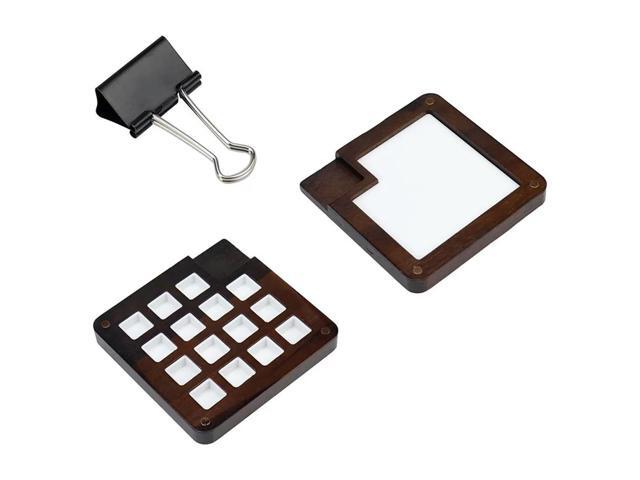 Click here for Wooden Sketchbook Palette Mini 15 Grids Travel Pai... prices