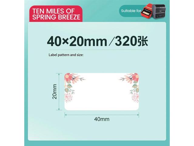 Click here for For B21/B3S Printer Thermal els 40X20mm 320 Paper... prices