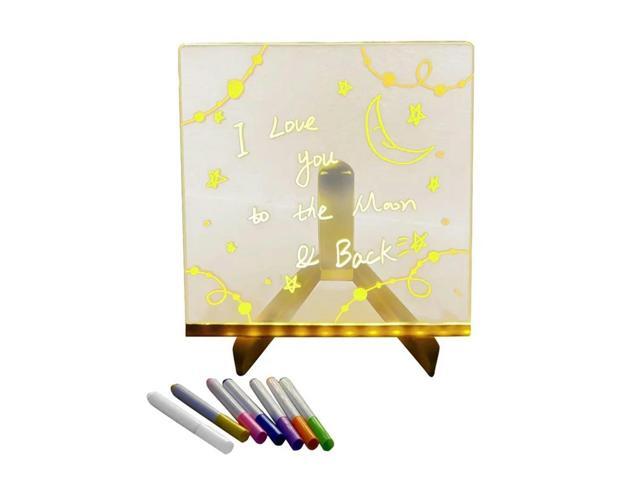 Click here for LED Notepad With Colors  Illuminated Acrylic Notep... prices