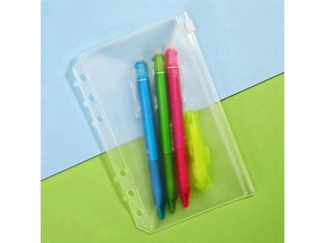 Click here for 50PCS 6 Holes Binder Pouch Zipper Folders For 6-Ri... prices