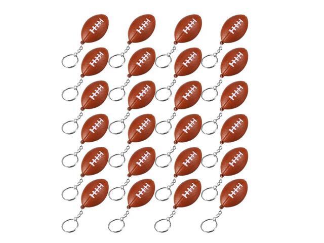 Click here for 24 Pack Football Keychains Mini Rugby Stress Ball... prices