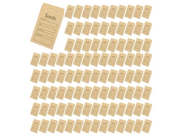 Click here for 200 Pcs Seed Envelopes 3.54 X 2.36 Inch Brown Kraf... prices