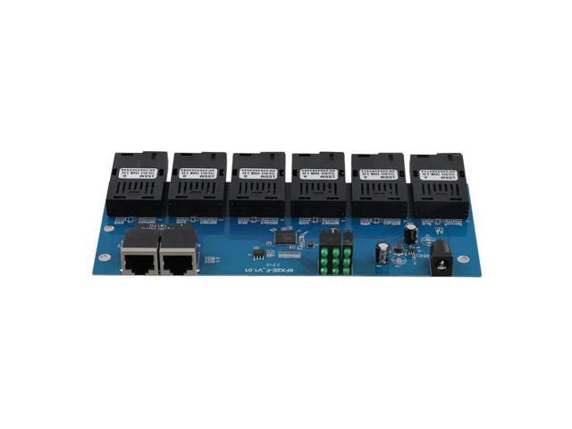 Click here for 100M PCBA Board Fiber Optic Media Converter 2 RJ45... prices