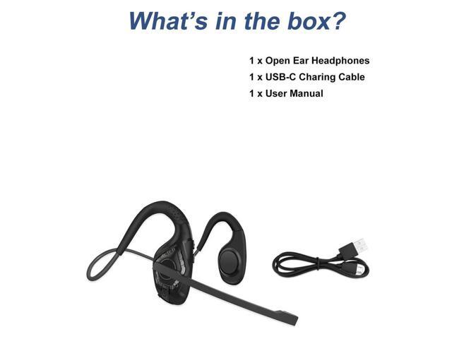 Click here for Bluetooth Headset with Microphone Open Ear Headpho... prices