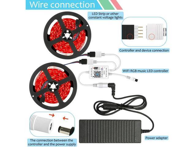 Click here for RGB Music Controller For LED Strip Light + Infrare... prices
