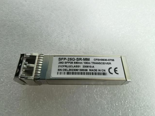 Click here for SFP-25G-SR-MM SFP28 10G/25G 850nm 100M prices