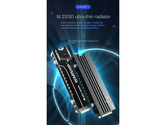 Click here for Cool All Aluminum M.2 SSD Heat Sink NVME Radiator... prices