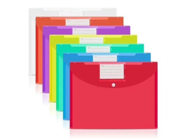 Click here for A4 Size 7PCS Waterproof Plastic Wallets With Butto... prices