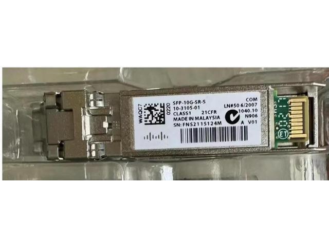 Click here for sfp-10g-sr-s 10 GBASE-SR SFP + module prices