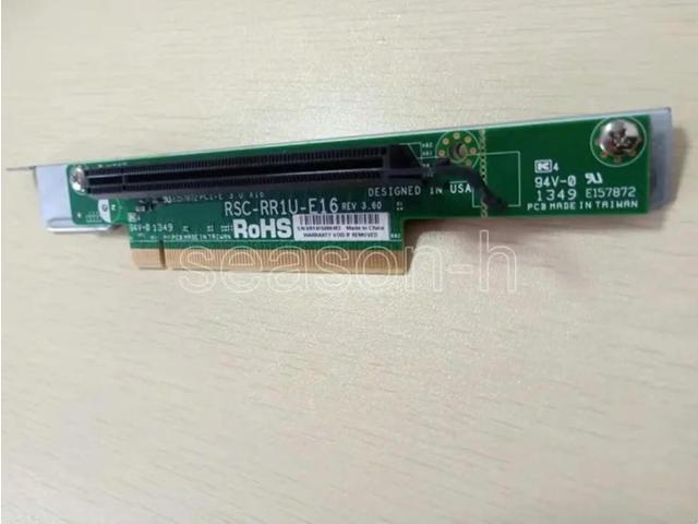 Click here for RSC-RR1U-E16 1U PCI-E X 16 RISER CARD prices