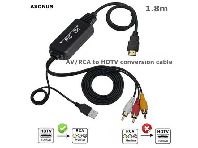 Click here for 3 RCA Composite CVBS AV to 1080P HDMI Audio Video... prices