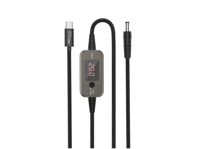 Click here for Type C To DC Power Boost Cable 5V/9V/12V/15V/20V A... prices
