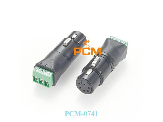 Click here for DMX 5-Pin XLR Female to 3-Pin Terminal Block conne... prices