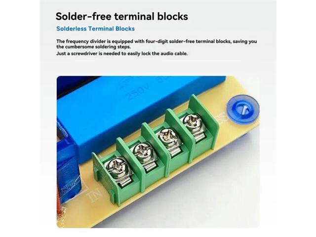 Click here for 1-Way Speaker Audio Frequency Divider 65-1000Hz 12... prices