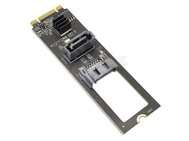 Click here for M2 SATA Adapter 2 Ports SATA 3.0 to M.2 NVME PCIe... prices