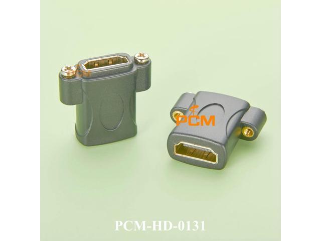 Click here for 2Pcs HDMI Female to Female Panel Mount Extension C... prices