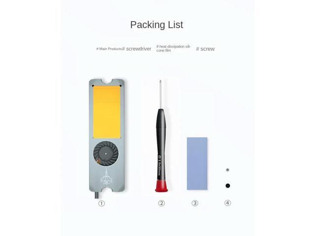 Click here for M.2 2280 NVMe SSD Active Cooler 4Pin PWM Fan Alumi... prices