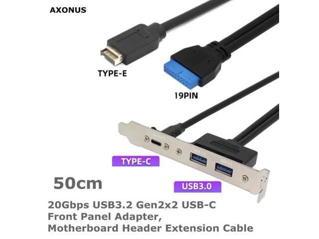 Click here for 50cm USB3.2 Gen2x2 USB-C Front Panel Adapter  20Pi... prices