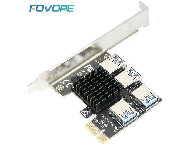 Click here for PCI Express Multiplier PCIE 1 to 4 ports USB3.0 Ri... prices