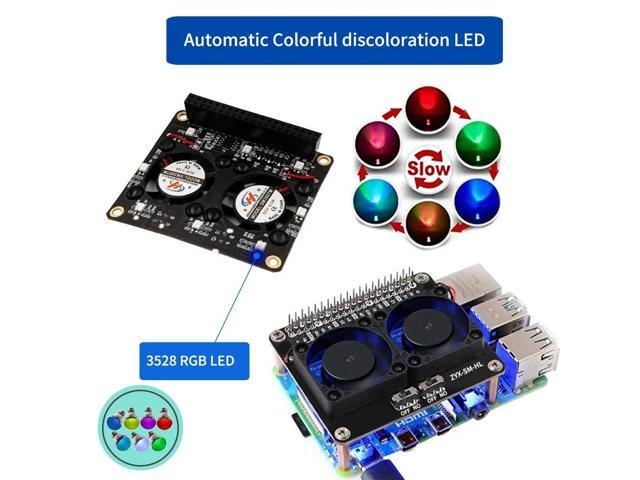 Click here for Raspberry Pi 4 Model B LED Dual Cooling Fan Automa... prices