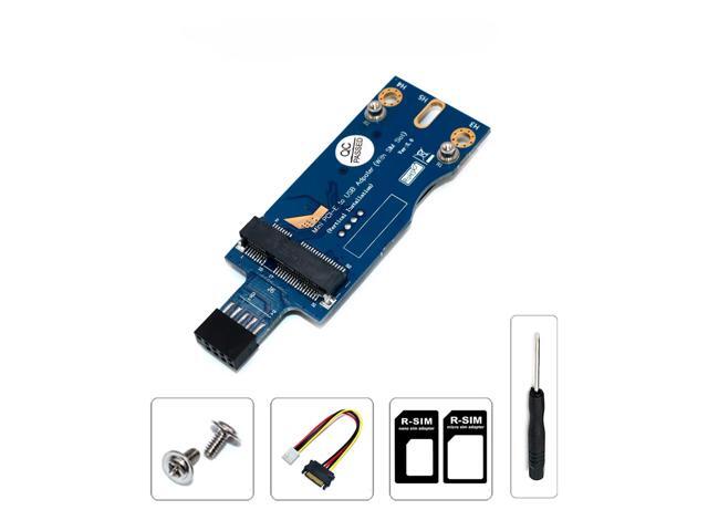 Click here for Mini PCI-E to USB Adapter with SIM Card Slot - LTE... prices