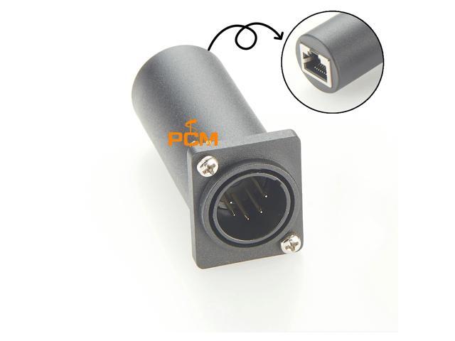 Click here for D Series XLR To RJ45 Panel Mount Converter 5 pin X... prices