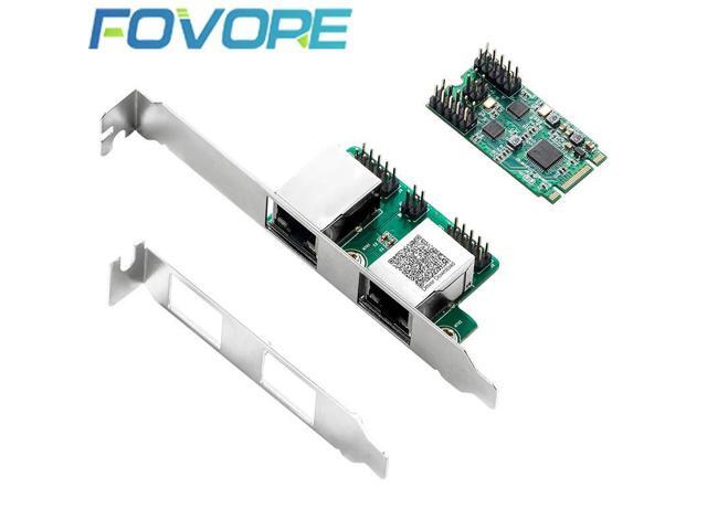 Click here for Network Card M.2 B/M Key to Dual Port RJ45 Gigabit... prices
