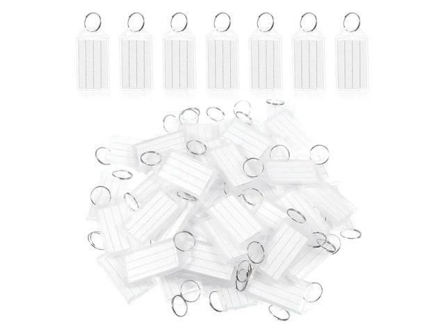 Click here for Plastic Key Tags 100Pcs White With els  Key Fobs F... prices